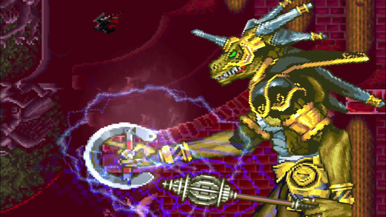 Castlevania Symphony Of The Night Galamoth Boss Fight 4k Youtube