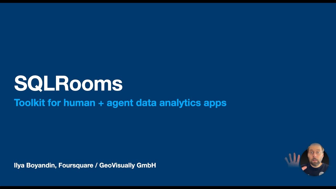 Sqlrooms Introduction Youtube