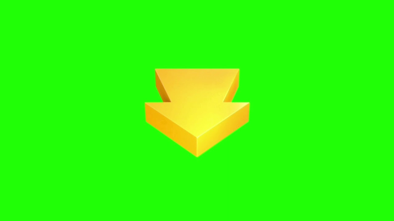 Free Hd 3d Arrow Green Screen Youtube