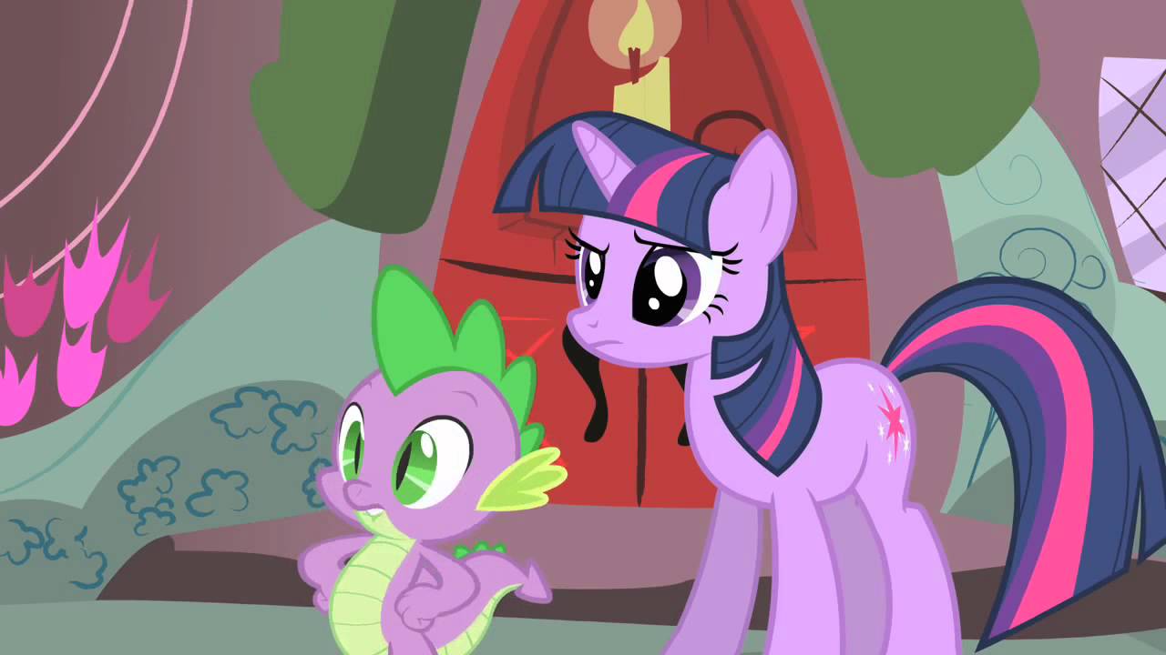 Twilight Sparkle Spike Dog