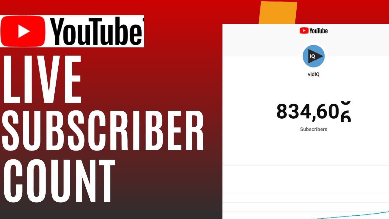 How To See Live Subscriber Count On Youtube Live Subscriber Count