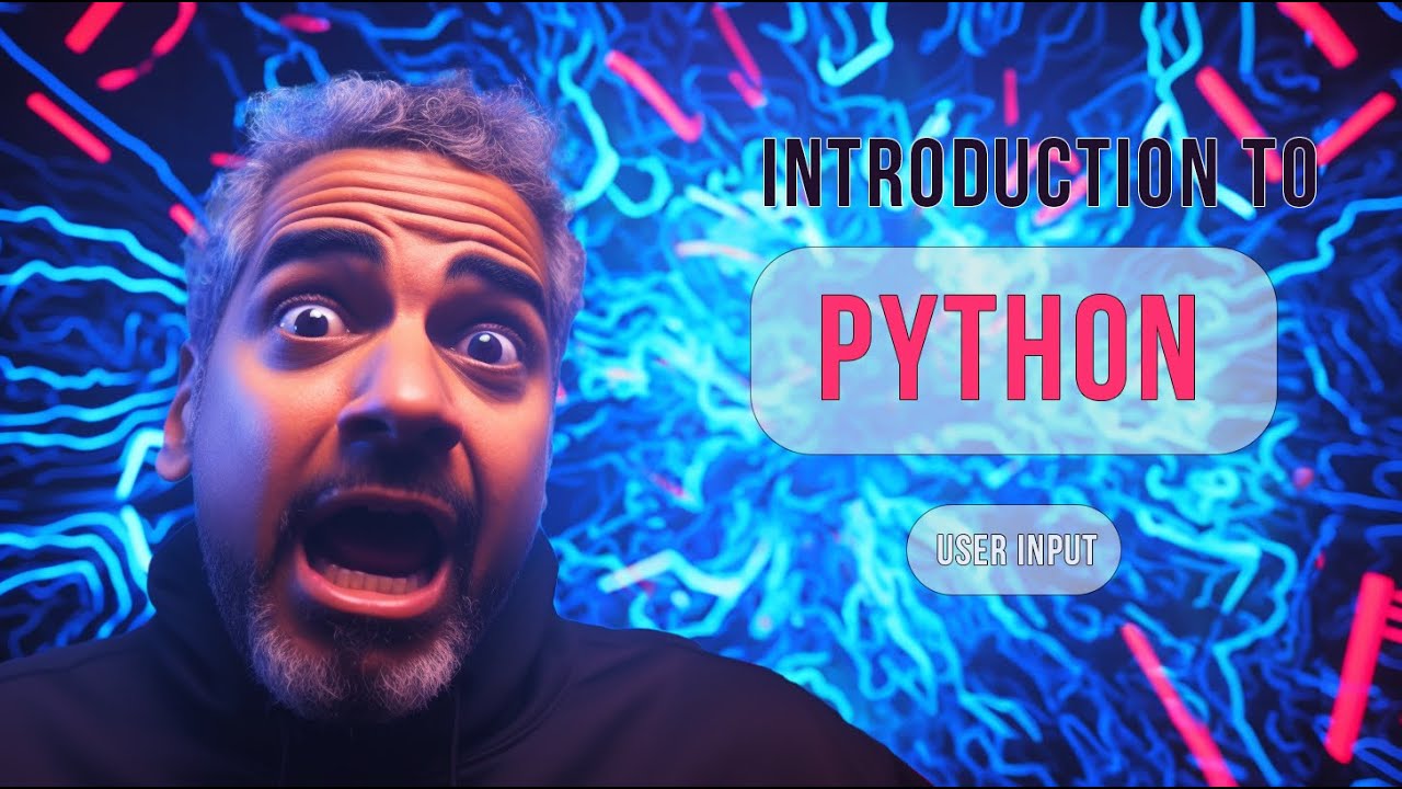 Introduction To Python User Input Youtube