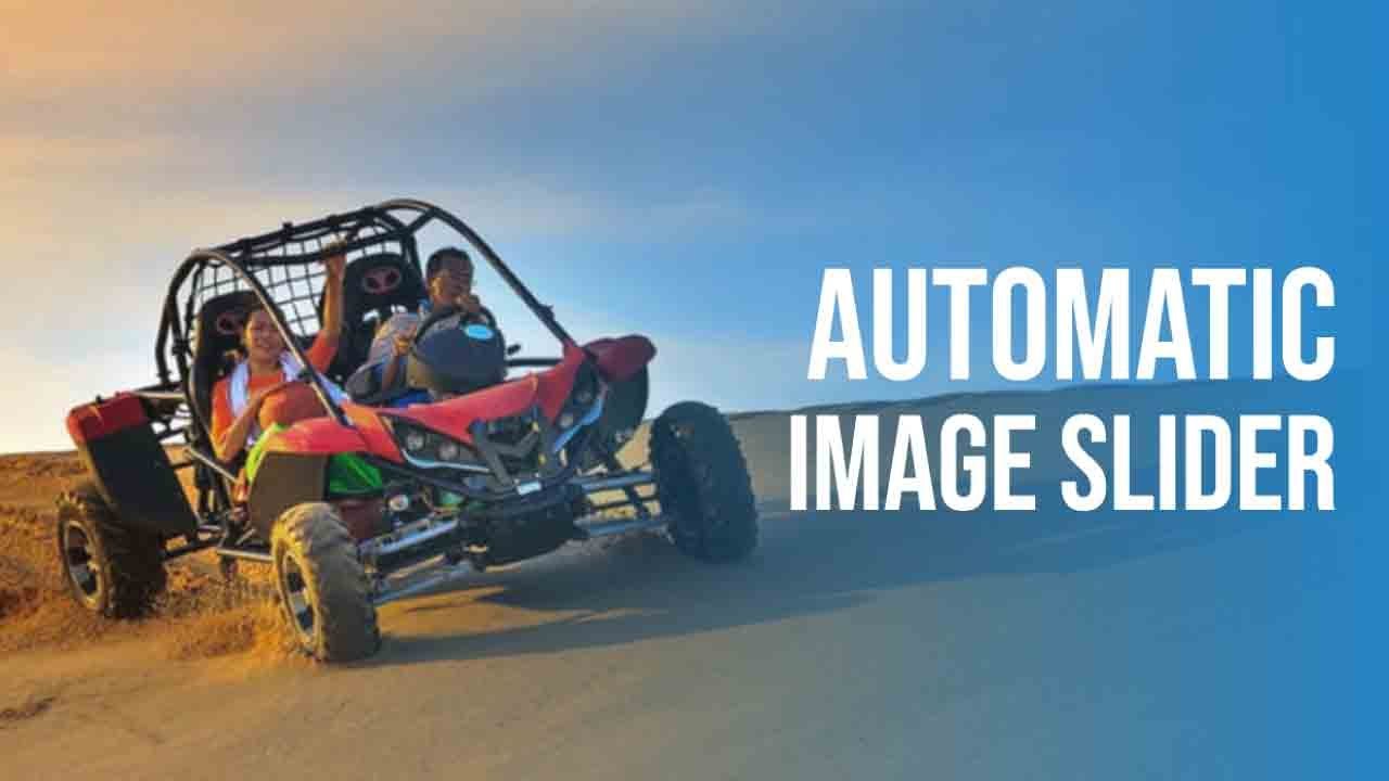 Automatic Image Slider In Html And Css Youtube