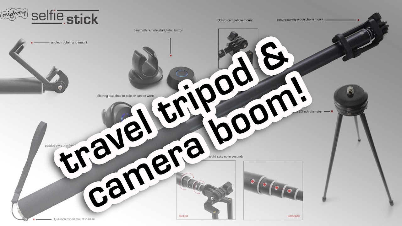 Awesome Lightweight Tripod Camera Boom Youtube
