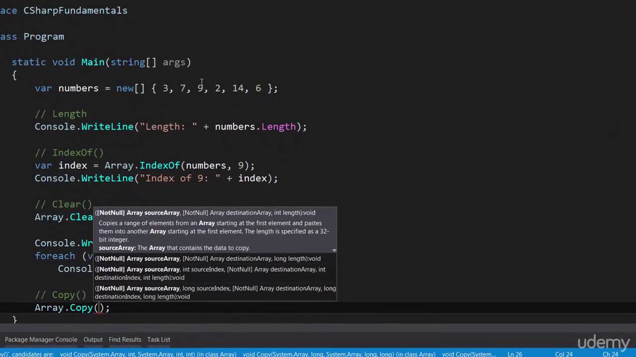 Demoarrays2 Youtube