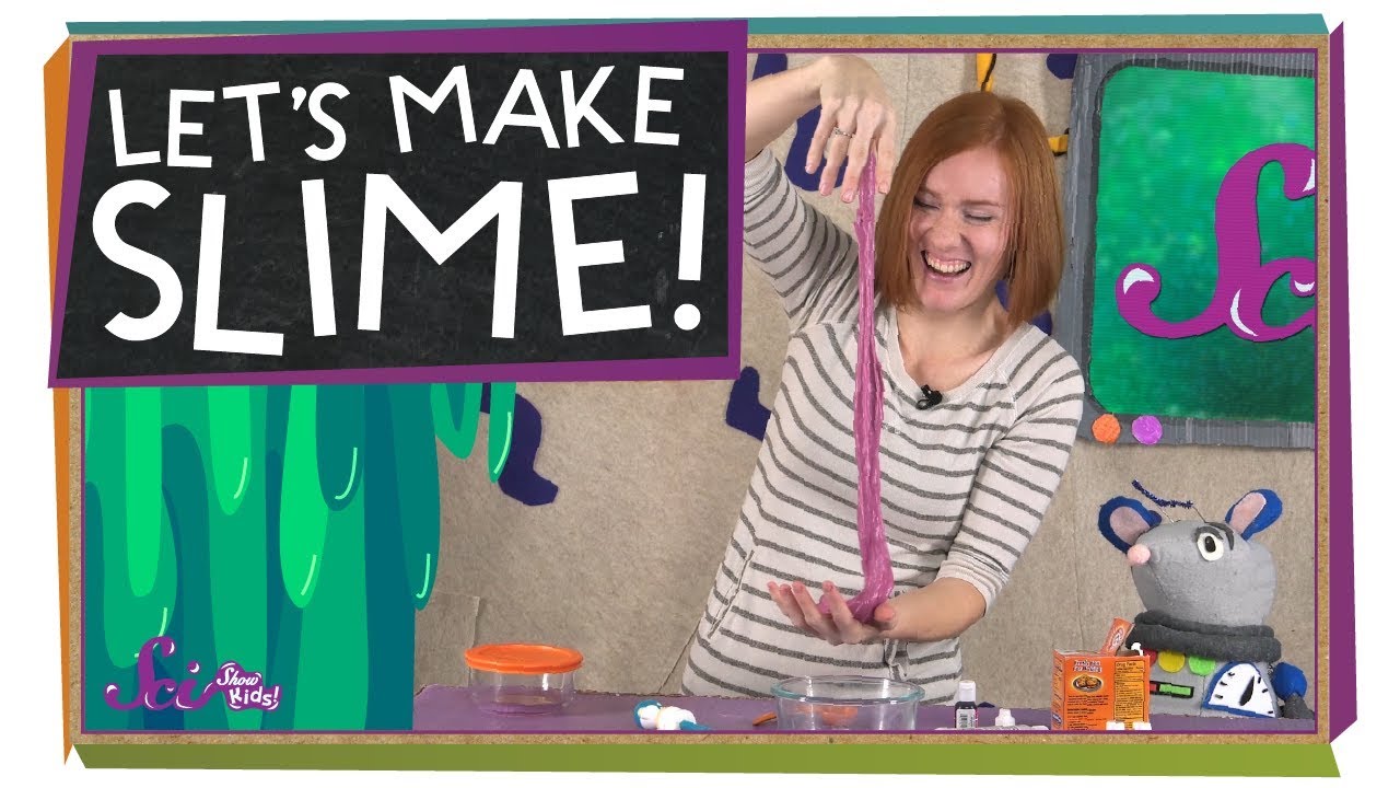 Let S Make Slime Experiment Scishow Kids Youtube
