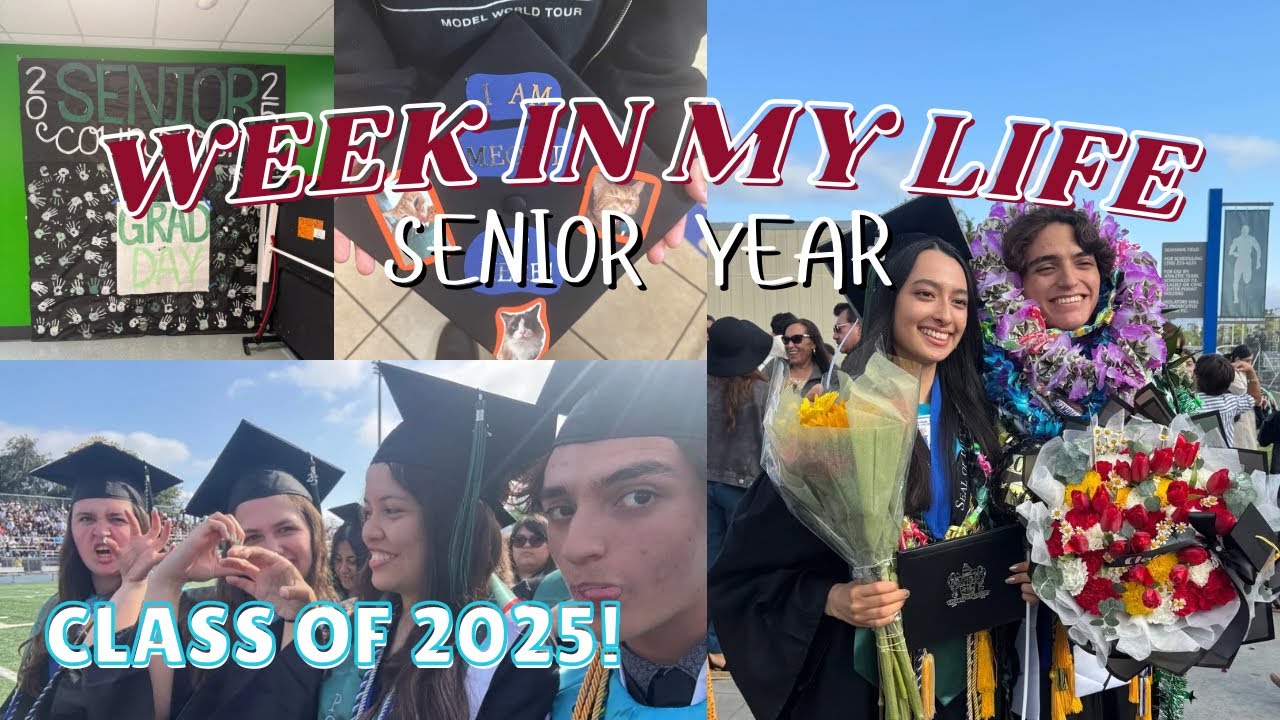 Last Week Of Senior Year Finals C O 2025 And Graduation Youtube