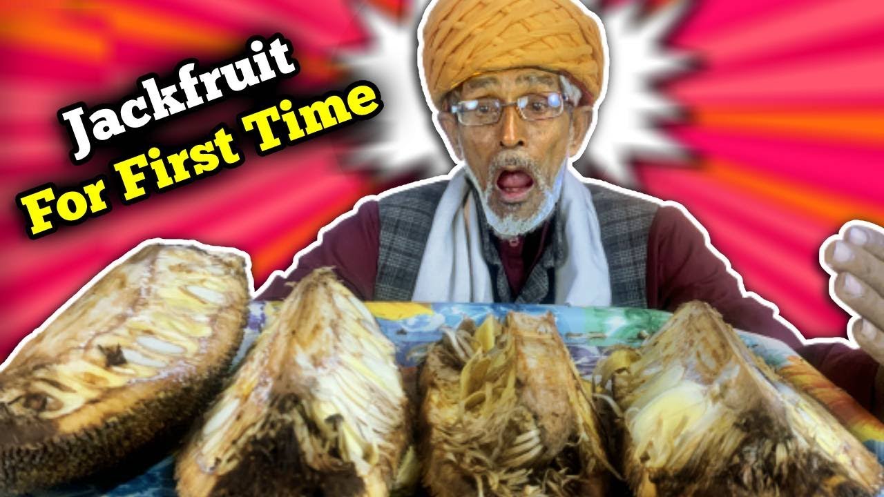 Villagers Try Jackfruit For First Time Tribal People Try Jackfruit
