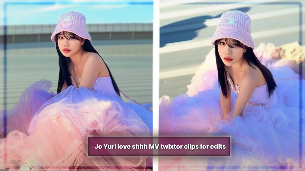 Jo Yuri Love Shhh Mv Twixtor Clips For Edits Youtube