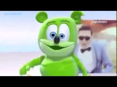 Gangnam Style Gummy Bear Dance Youtube