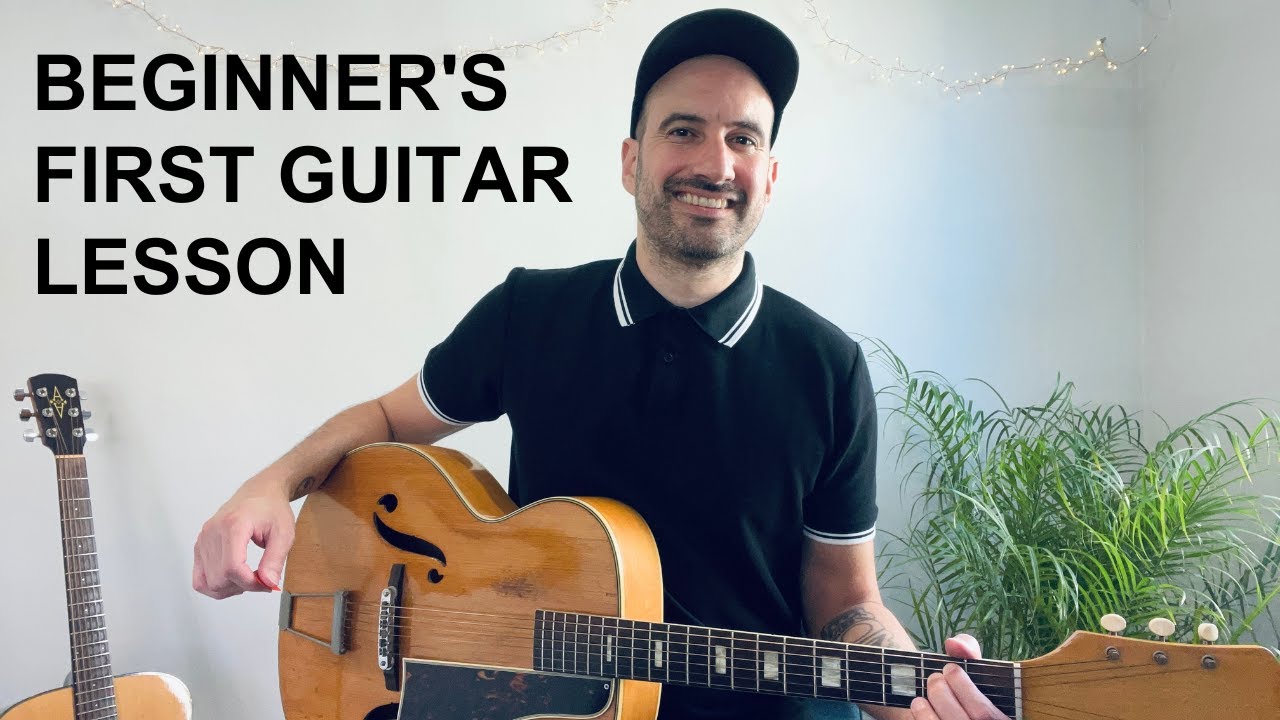 Beginner S First Guitar Lesson Youtube