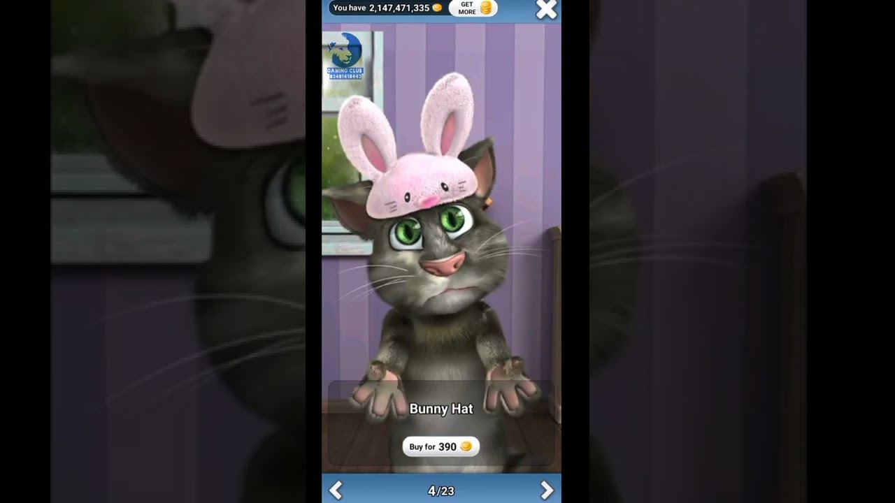 Talking Tom Cat Game Funny Video Games Gaming Gameplay Youtube