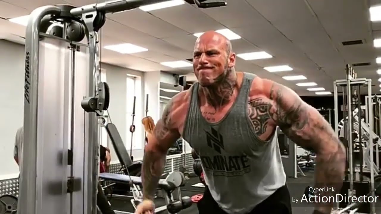 Martyn Ford High Level Intense Powerful And Incredible Gym Workout For
