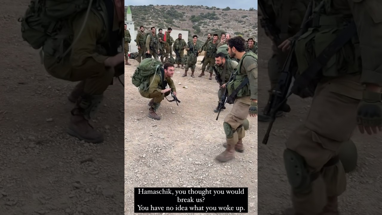 How The Israel Army Is Keeping Their Spirits Up Vid By Rudy Rochman