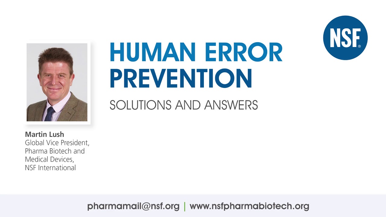 Pharma Biotech Podcast Human Error Prevention Solutions And Answers