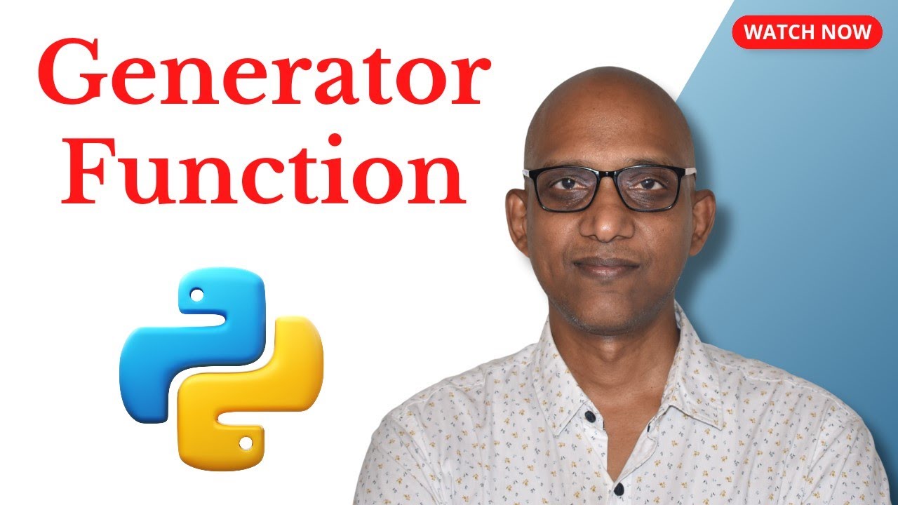 Generator Functions In Python Youtube