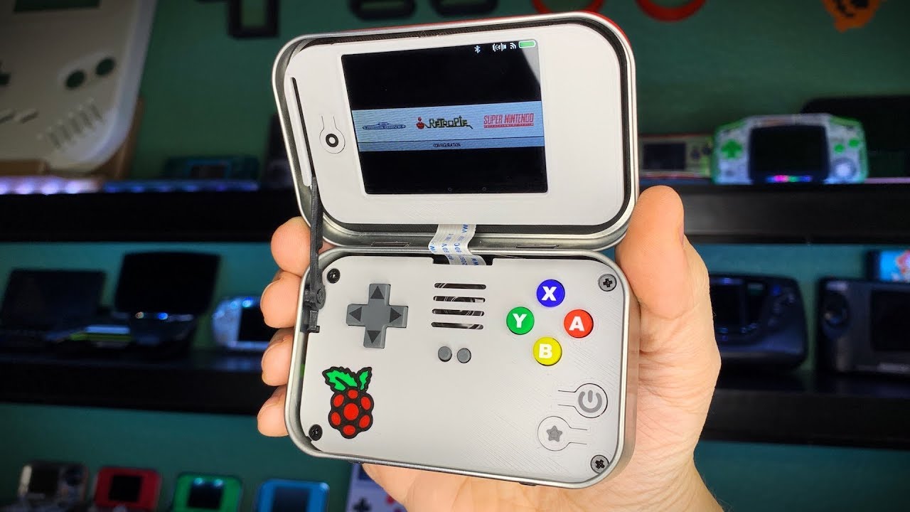 Mintypi V3 Retro Gaming Handheld In An Altoids Mint Tin Youtube