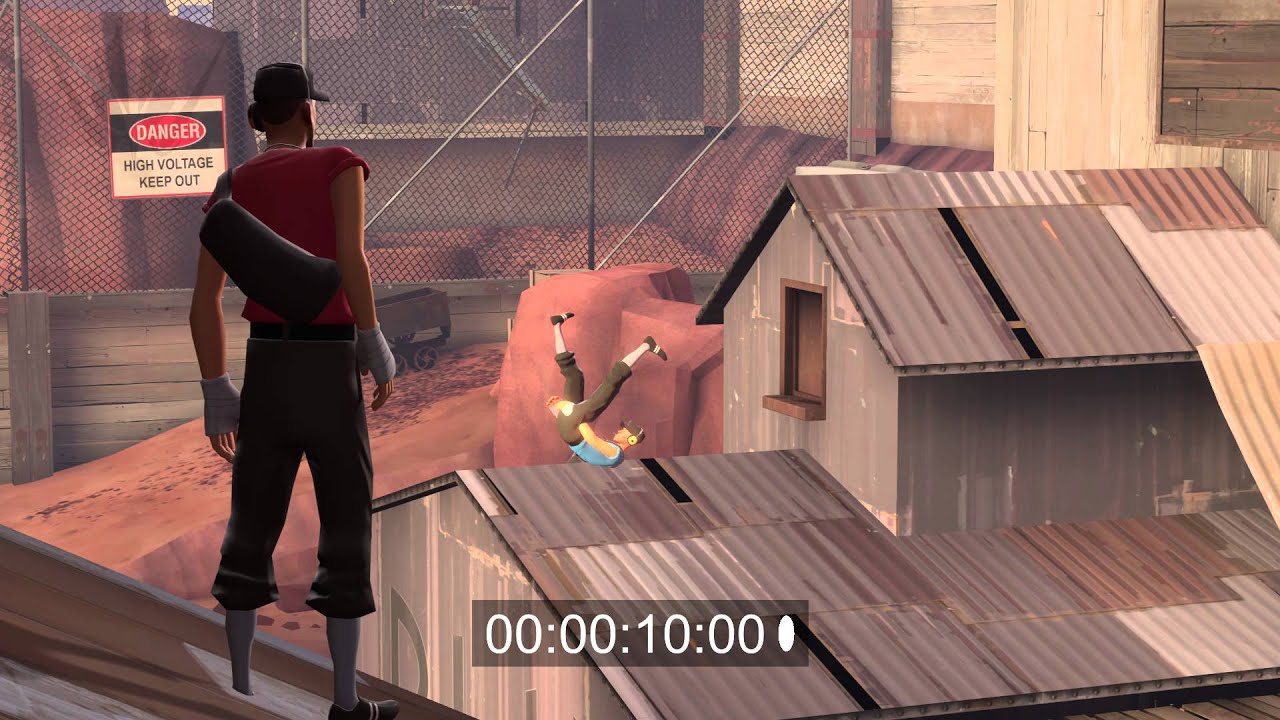 Parkour Fight Intro Initial Blocking Phase Sfm Youtube