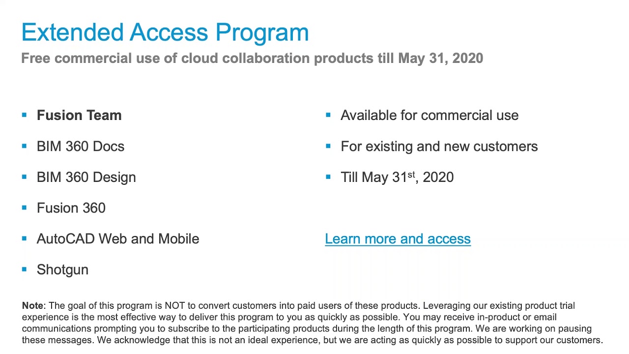 Extended Access Program Youtube
