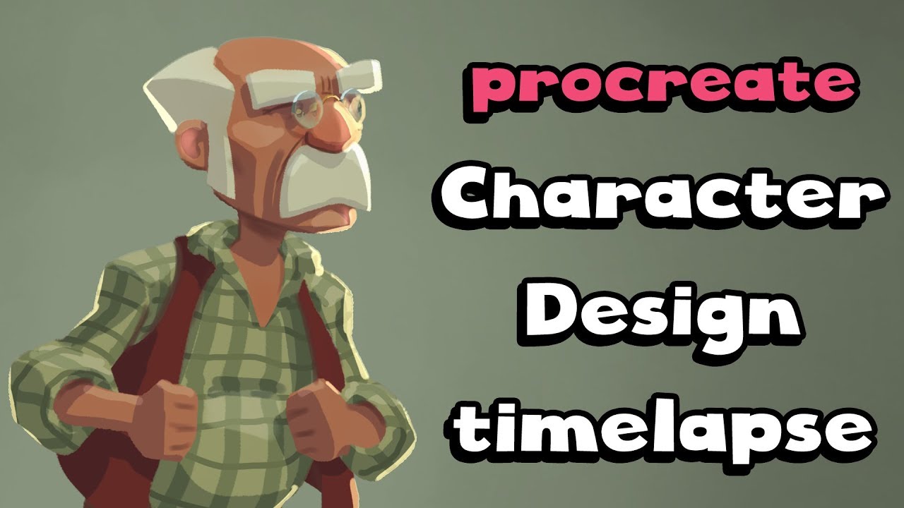 Character Design Procreate Timelapse Youtube
