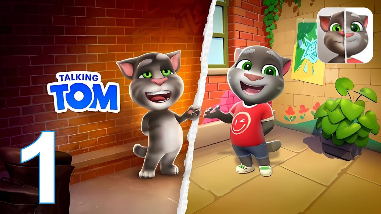 Talking Tom Cat 2025 Refresh Gameplay Walkthrough 1 Android Ios