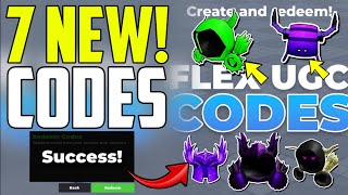 New All Working Codes For Flex Ugc In 2025 Roblox Flex Ugc Codes