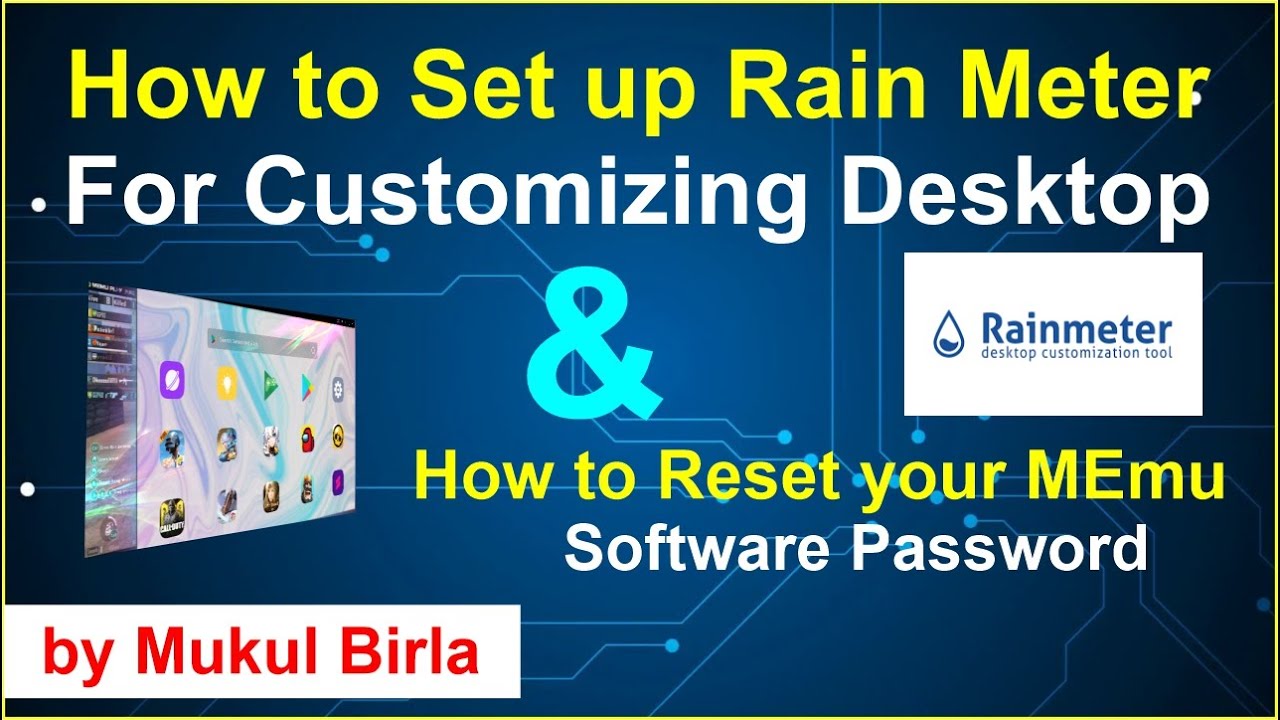 How To Download Rainmeter Youtube