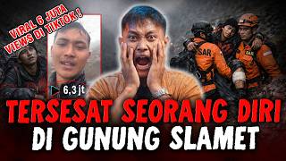 Viral Di Tiktok Kesaksian Pendaki Tersesat Seorang Diri Di Gunung ...