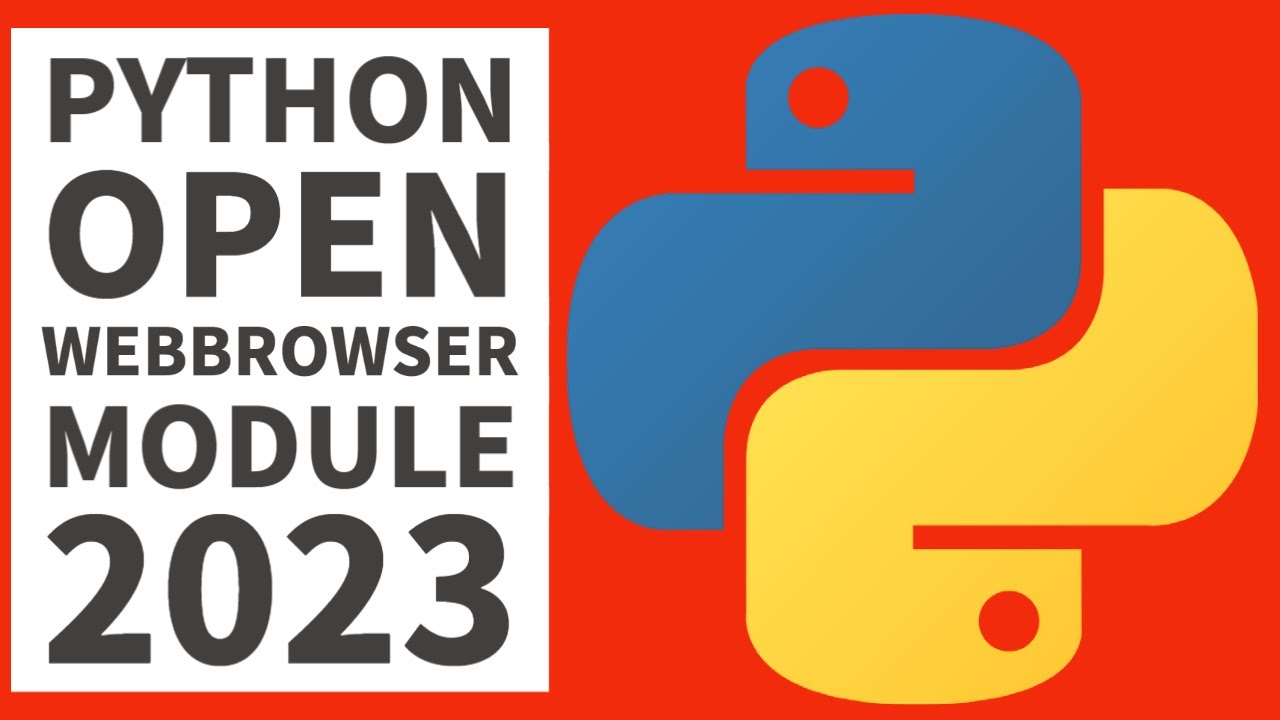 Python Beginners Open Webbrowser 2023 Youtube