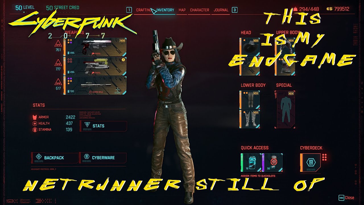 Netrunner Still Op Af My Favorite Build In Cyberpunk 2077 Youtube