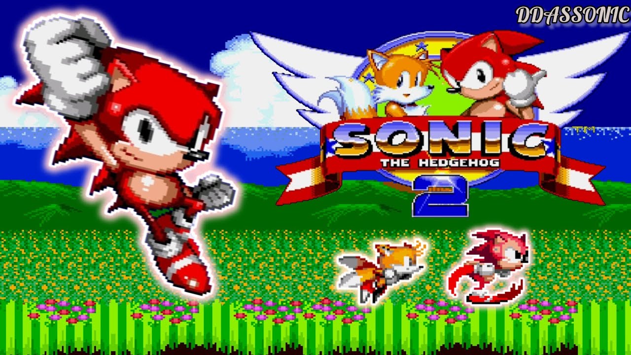 Red Sonic In Sonic 2 Sonic Hack Longplay Youtube
