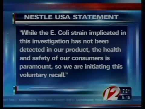 Cookie Dough Recall After E Coli Contamination Youtube