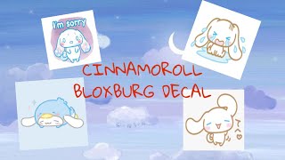 пёџ Cinnamoroll Themed Roblox Decals рџ For Your Royale H Doovi