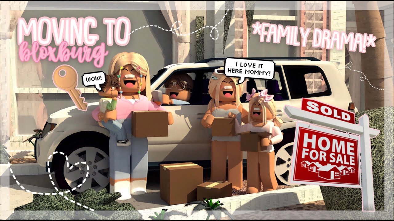 Moving To Bloxburg Family Drama New Series With Voices Rp