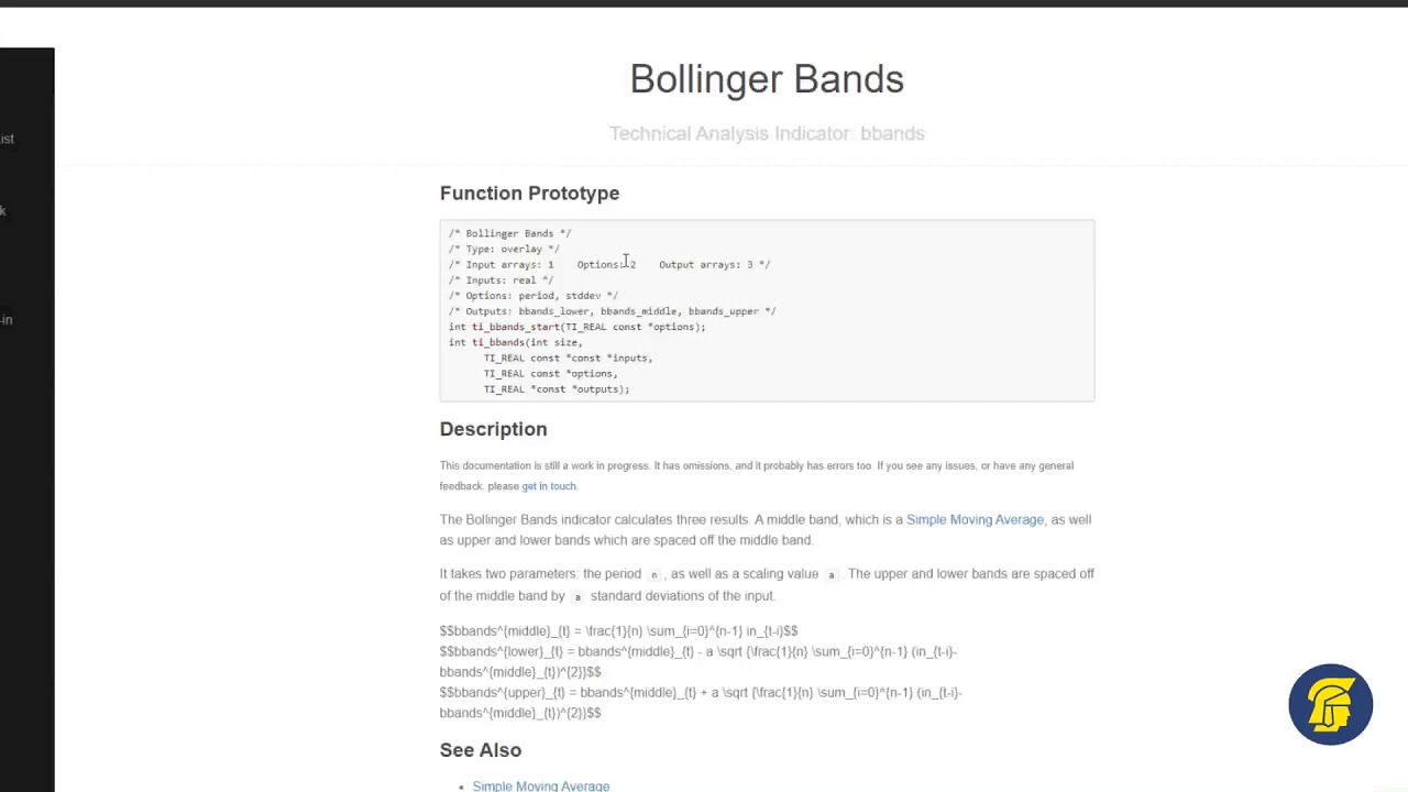 Calculating Technical Indicators In Python Youtube
