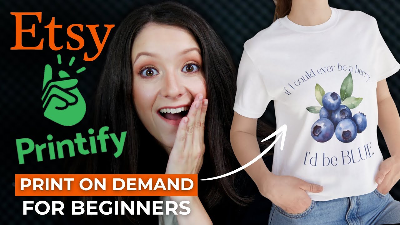 How To Sell Print On Demand T Shirts On Etsy With Printify Step By