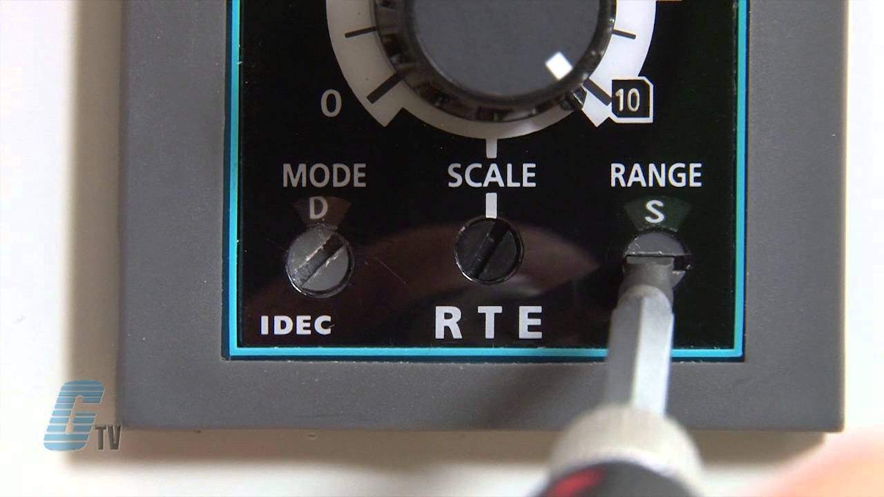 Idec Rte Series Timer Relays Demo Of A Signal Start On Off Delay Timer