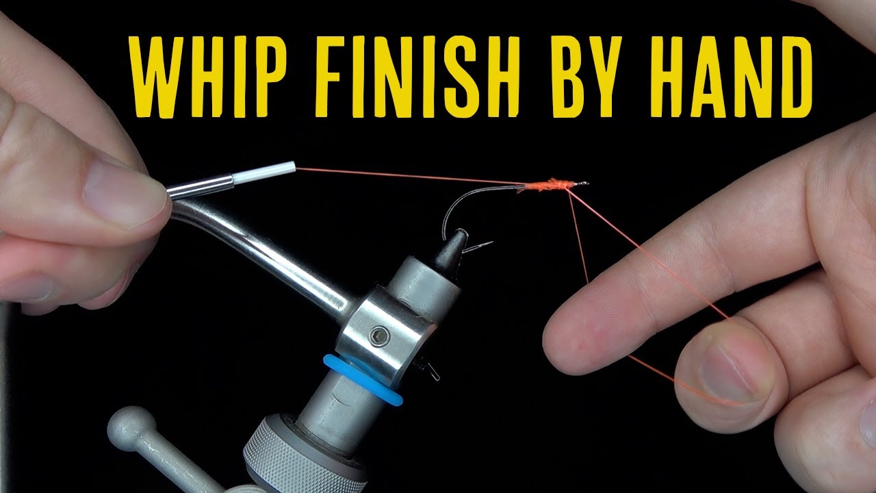 Whip Finish By Hand How To Whip Finish Without A Tool Fly Tying