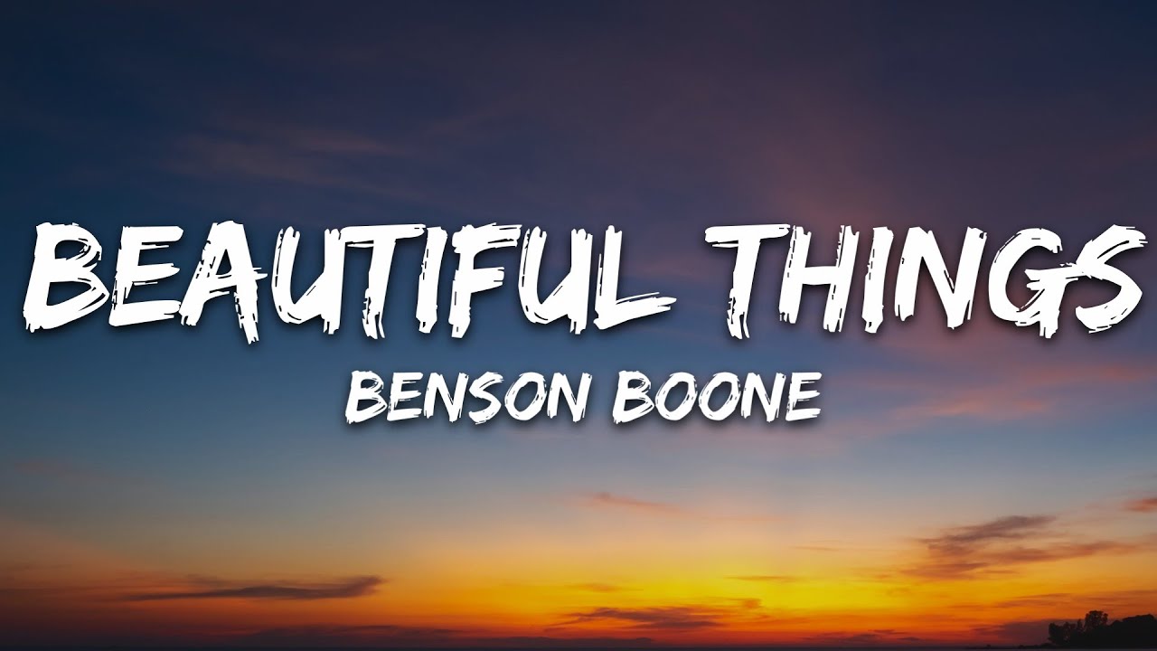 Benson Boone Beautiful Things Lyrics Chords Chordify