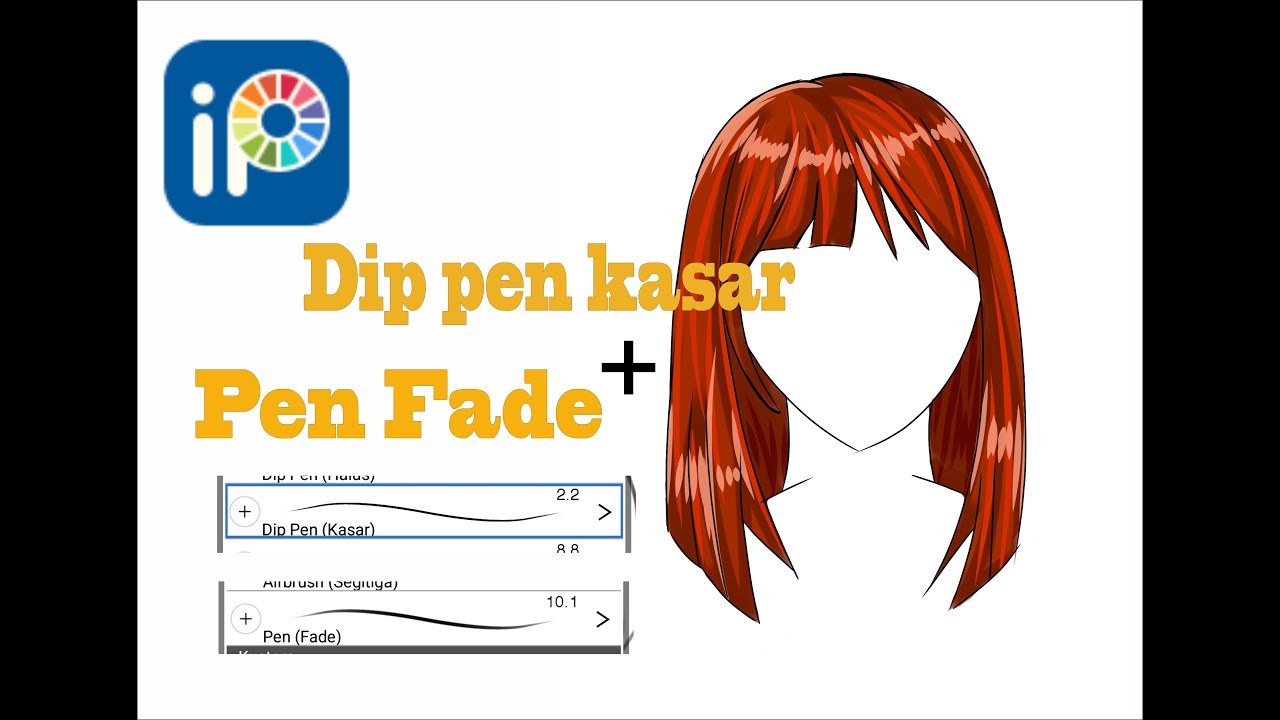 Tutorial Hair Ibis Paint X Ez Youtube
