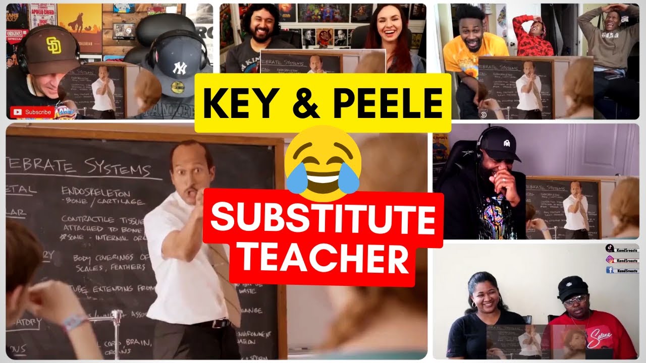 Key Peele Substitute Teacher Part 1 Reaction Mashup Youtube