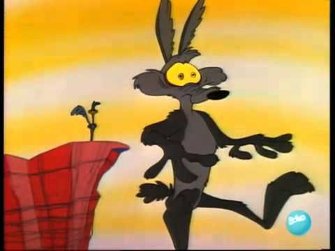 Wile E Coyote Falls Off Cliff Youtube
