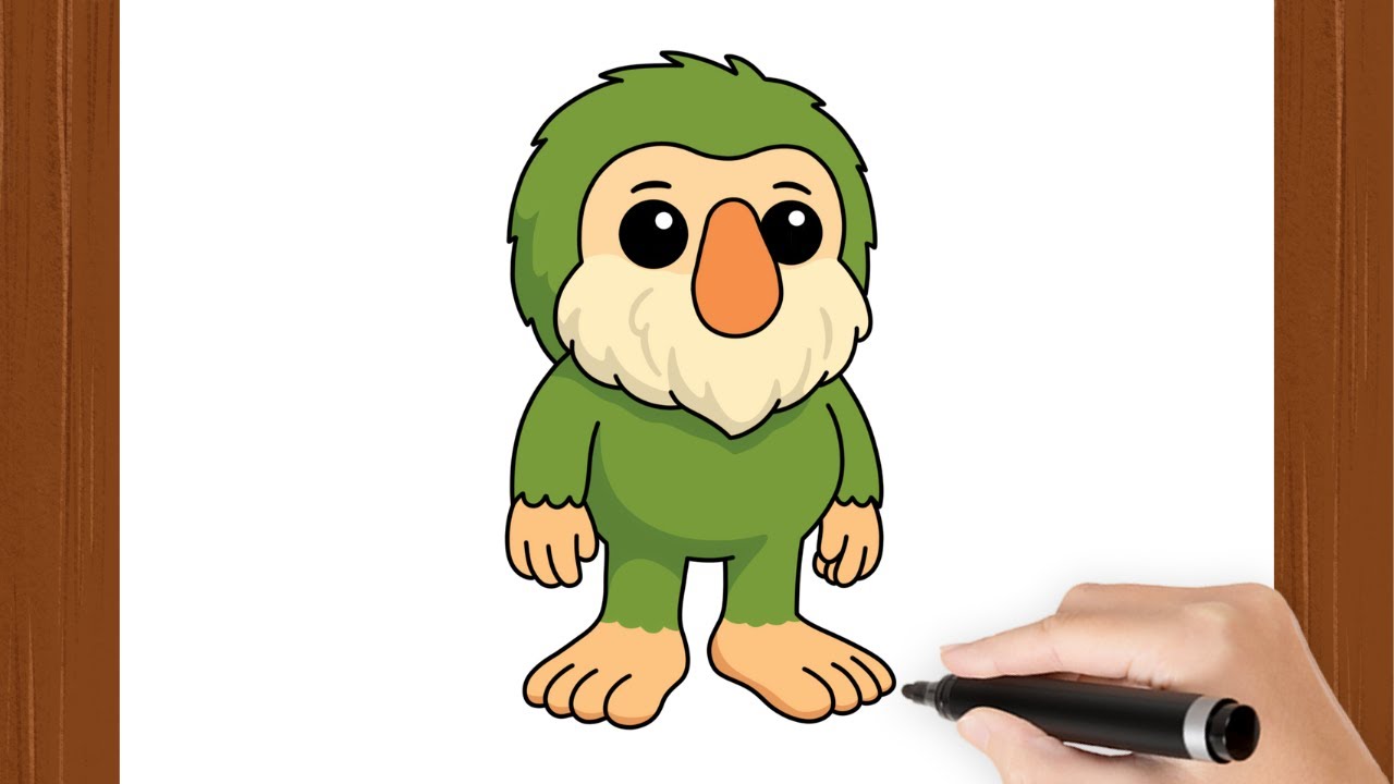 How To Draw A Baby Brr Brr Patapim I Brainrot I Easy Youtube