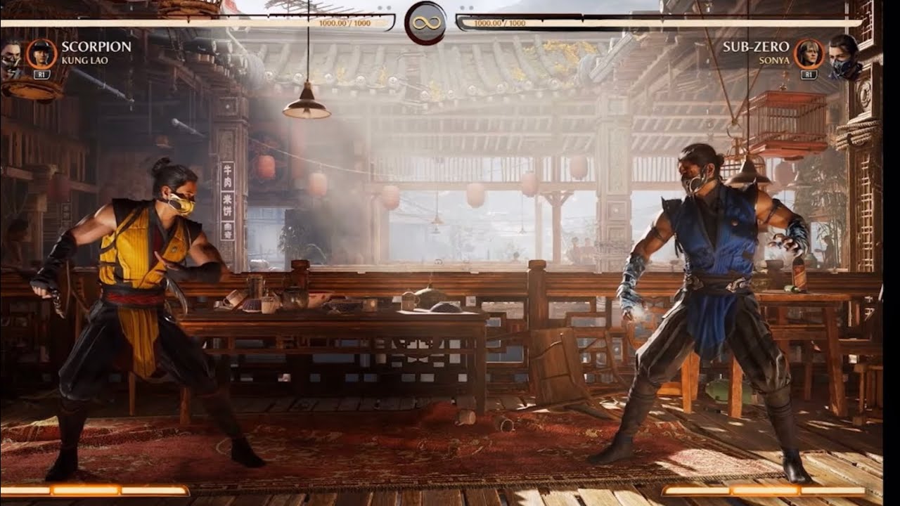 Mortal Kombat 1 Scorpion First Look Gameplay Youtube