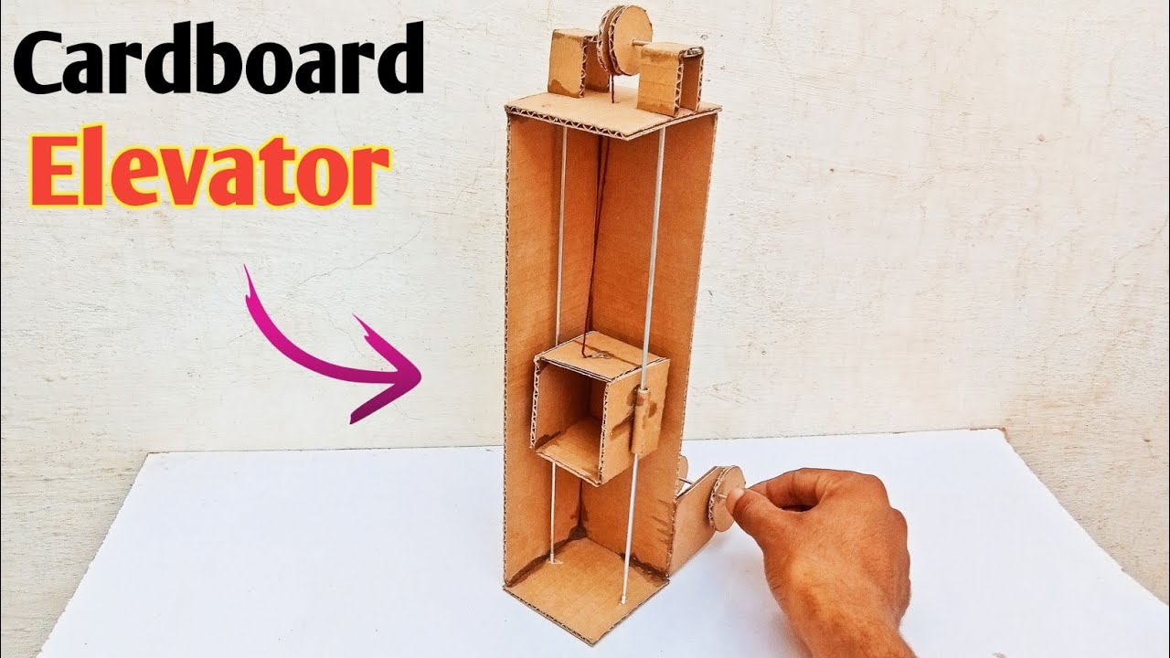 How To Make A Mini Cardboard Elevator At William Mcdonough Blog