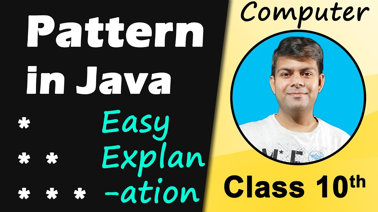 Pattern In Java Basic To Advanced Computer Applications Youtube