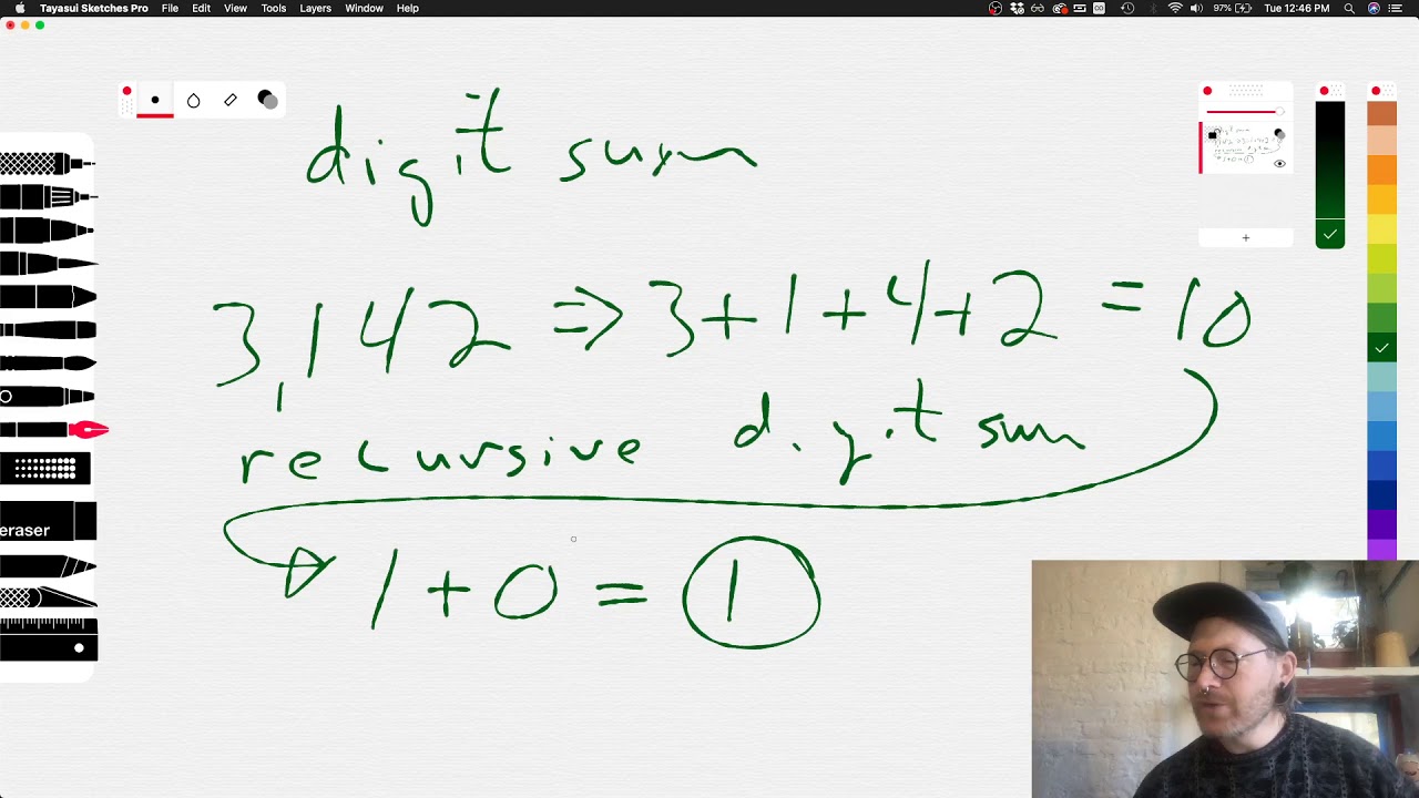 Digital Root Aka Recursive Digit Sum Youtube