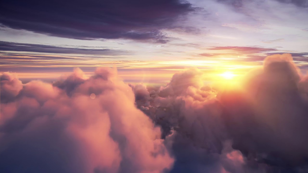 4k Uhd Flying Above Clouds Live Wallpaper Youtube