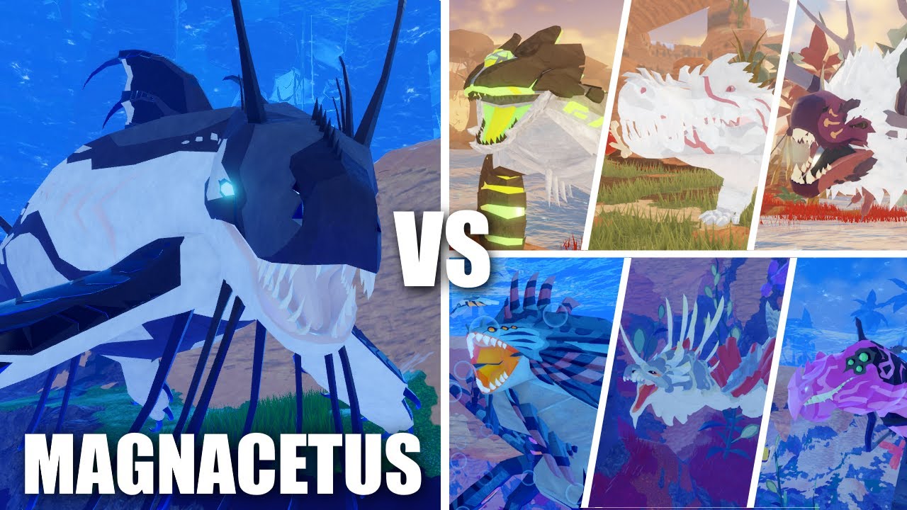 How Strong Is Magnacetus In Creatures Of Sonaria Youtube