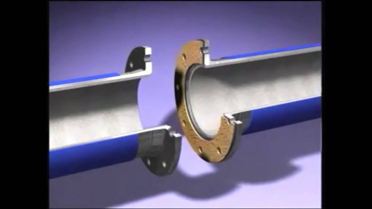 Flange Pipe Joint Youtube